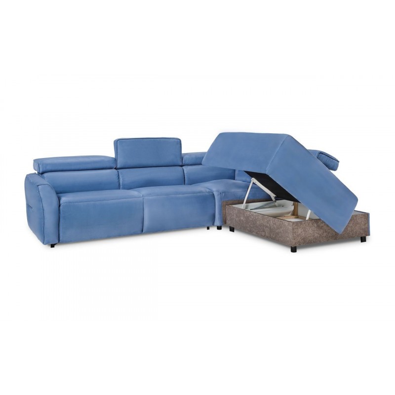 Narożnik Nola z funkcją spania 265cm Gala Collezione - domowanie.pl