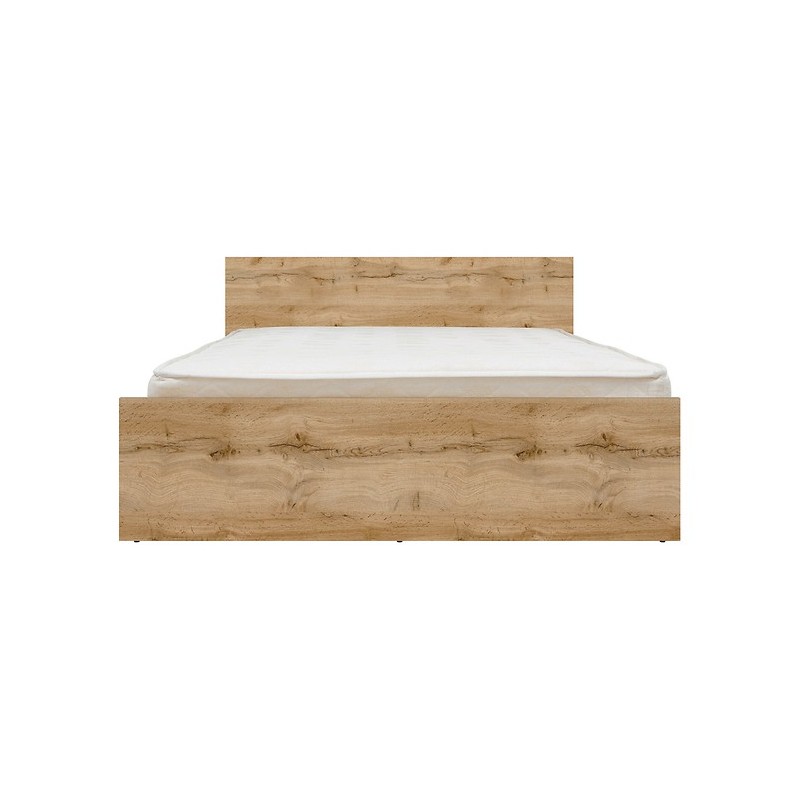 Łóżko 160 Zele LOZ/160 Black Red White - domowanie.pl